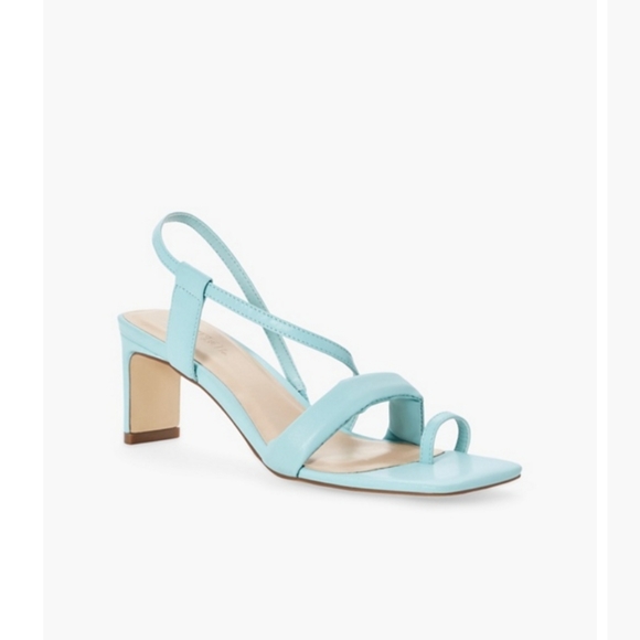 Shoes | Tiffany Baby Blue Heeled Mule | Poshmark